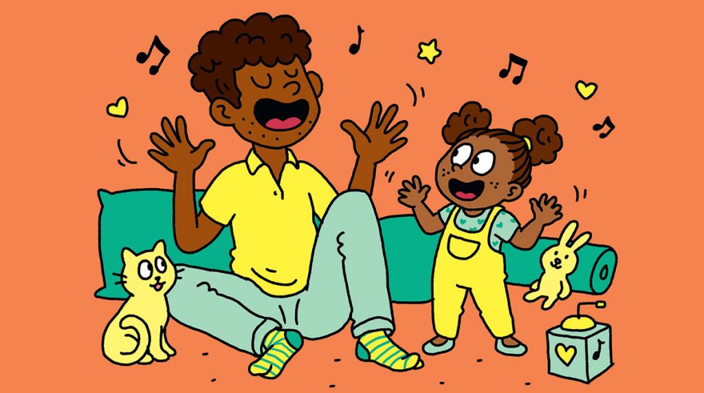 Développement du tout-petit : pourquoi chanter, c’est si bon ! - Popi